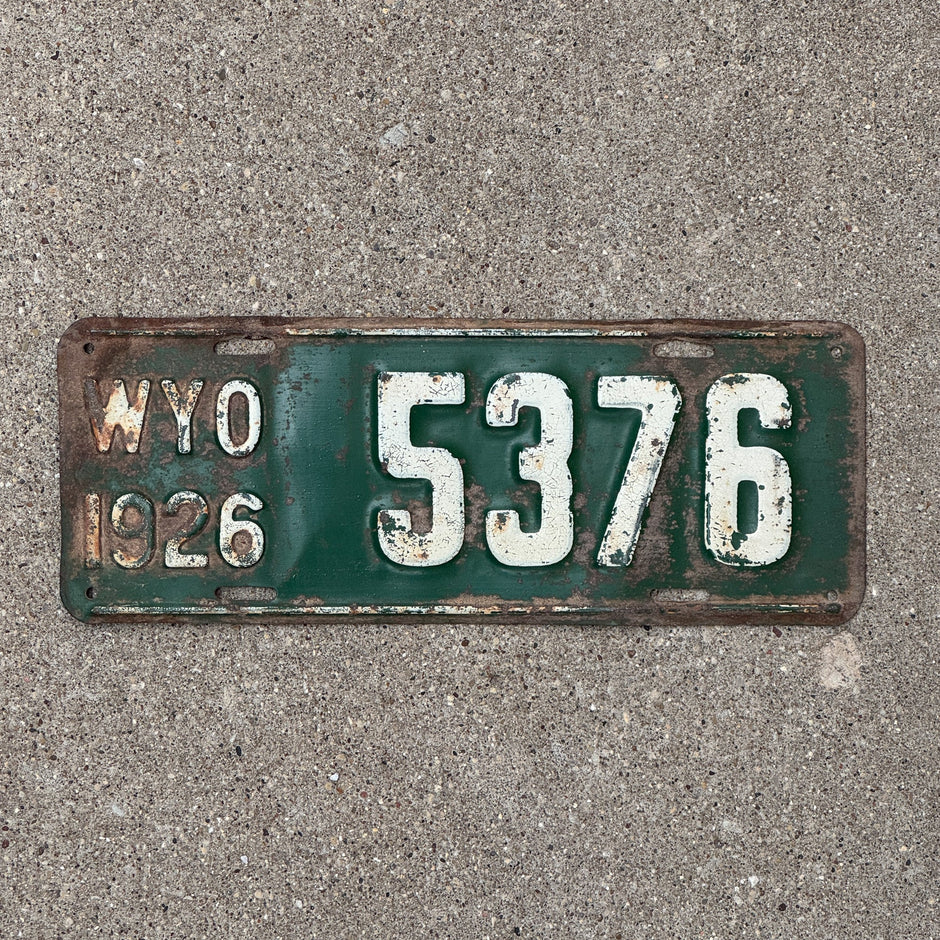 Wyoming – License Plate Collecting.com
