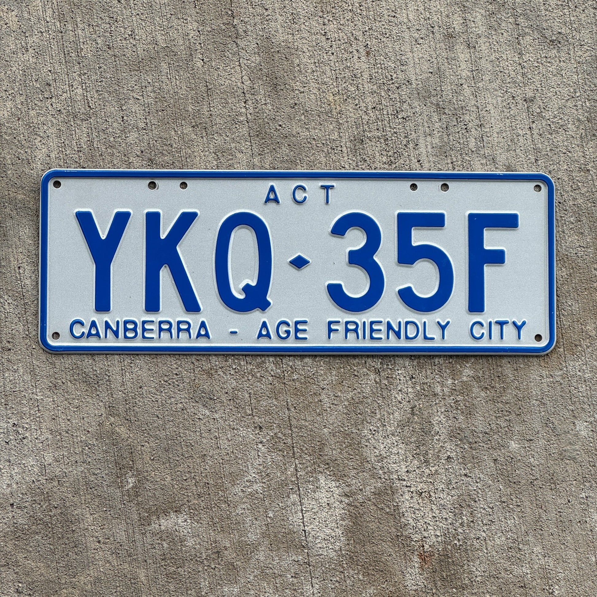 2015 Australian Capital Territory ACT License Plate Auto Tag Canberra ...