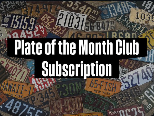 Plate of the Month Club | Annual Subscription | Classic and Premium Ti ...